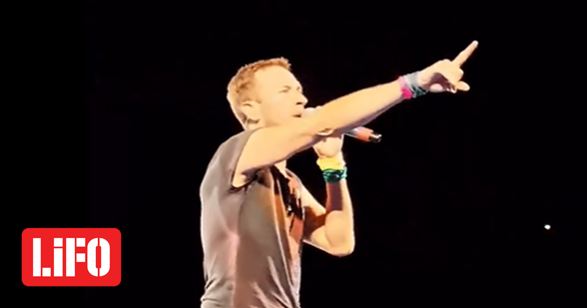 Στη σκηνή του ΟΑΚΑ οι Coldplay - Εικόνες από το κατάμεστο γήπεδο | LiFO